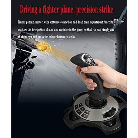 Pxn 2113 Pro Flight Simulator Joystick With Vibration Function And Thr