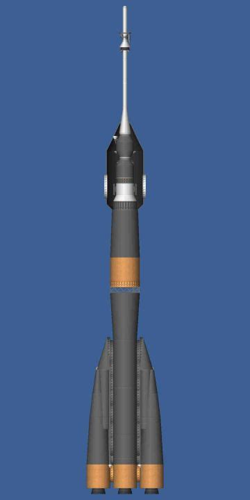 Soyuz Rocket Blueprint for Spaceflight Simulator | SFS UNIVERSE