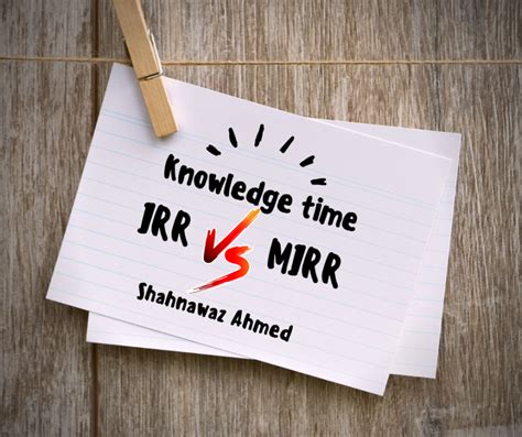 irr v s mirr