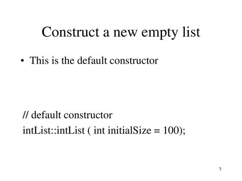 Lists The List Adt Ppt Download