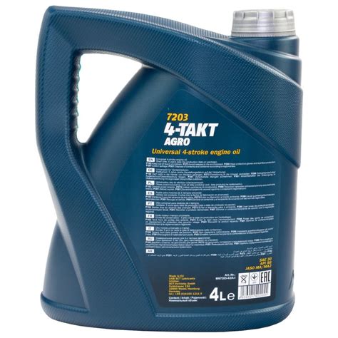 Motoröl für 4-Takt Traktoren Rasenmäher MANNOL 4 Liter online kau, 15,95