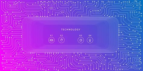 Premium Vector Computer Chip Electronic Circuit Board Vector For Technology And Finance