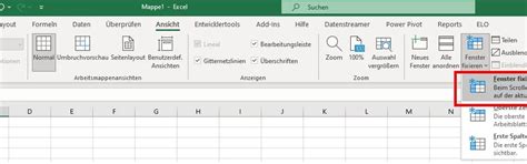 Excel Zeile Fixieren Excel Spezialist
