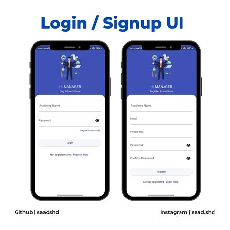 Github Saadshd Login Ui Flutter Login Signup Ui