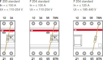 Abb Rccb Wiring Diagrams Wiring Diagram And Schematic