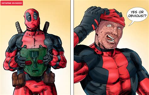 Deadpool Under The Mask