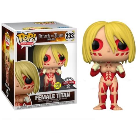 Funko Pop Animación 233 Female Titan Glows In The Dark Bettoy
