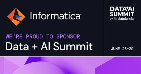 Data And Ai Summit 2023 Drive Innovation With Informatica And Databricks Informatica