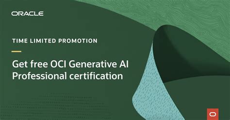 viral patel on linkedin free certification for oracle generative ai