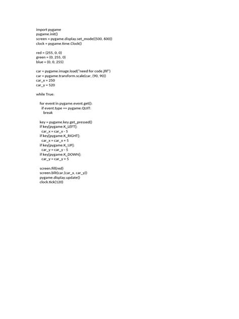 Import Pygame Pdf Business Technology And Engineering