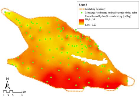 Fig S5 Uncalibrated Initial Hydraulic Conductivity Within The Download Scientific Diagram