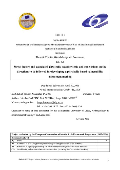 Pdf A Physically Based Generalized Framework For Artificially Recharged Groundwater