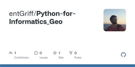 GitHub EntGriff Python For Informatics Geo