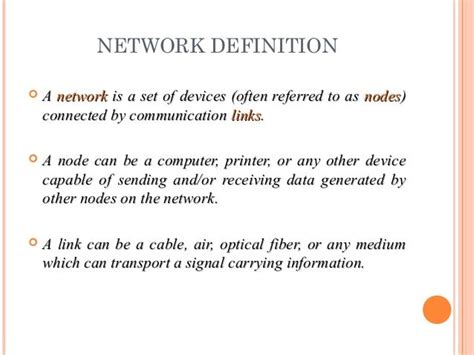 Basics Of Networks Advantages And Disadvantages