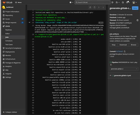 Buildroot GitLab CI Testing Linux Embedded