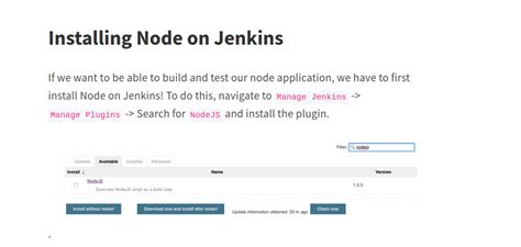 ci cd pipeline using jenkins for nodejs application part 1