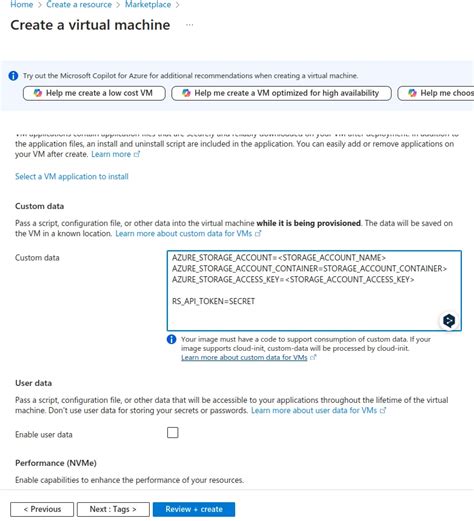 deploy as azure virtual machine reductstore