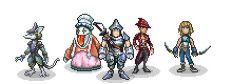 Ff9 Sprite Showcase Round 2 By Azereshi On Deviantart