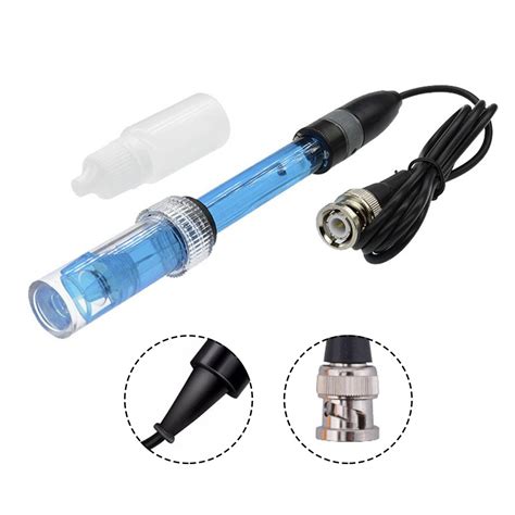 Bnc Electrode Probe Liquids Ph Value Detection Sensor Module Electrode Connector Walmart