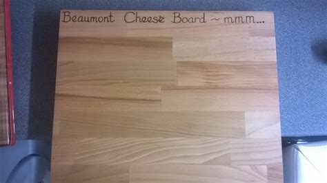 Pyrography Chopping Board 2