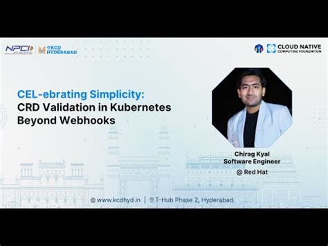 CRD Validation In Kubernetes Chirag Kyal Red Hat KCD Hyderabad YouTube