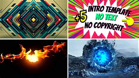 TOP Intro Template NO Text NO Copyright YouTube