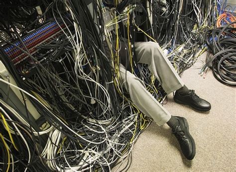 Whats The Worst Cabling Job Youve Ever Seen In It Water Cooler