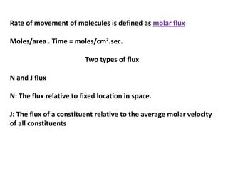 Molecular Diffusion Pptx