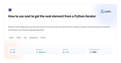 Como Usar Next Em Python Guia Para Iteradores E Obter O Próximo