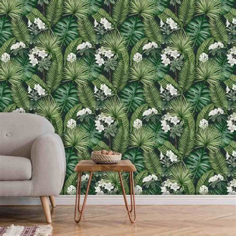 Eden Blackgreen Magma Wallcovering And Decor