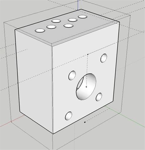 How To Create A Rectangle And Keep The Holes Extruded SketchUp SketchUp Community