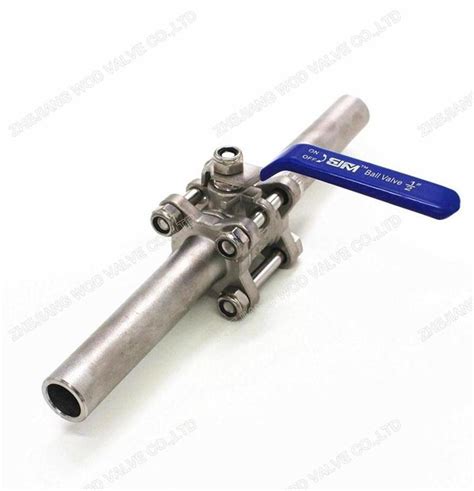 Q61f 1000wog三片式加长焊接球阀 Q61f 厂家价格 球阀 浙江沃鼎流体设备科技有限公司（销售部） 中国泵阀网