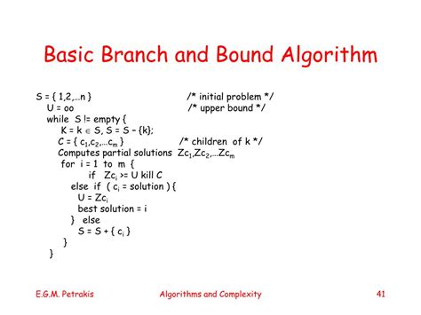 Ppt Algorithms And Complexity Powerpoint Presentation Free Download