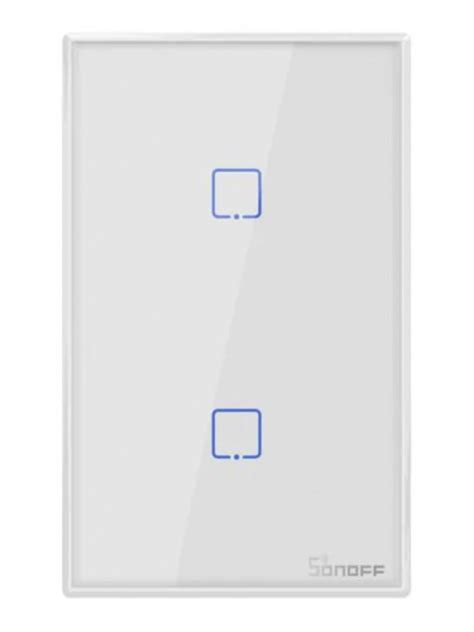 SONOFF SMART LIGHT SWITCH WHITE 2CH WIFI
