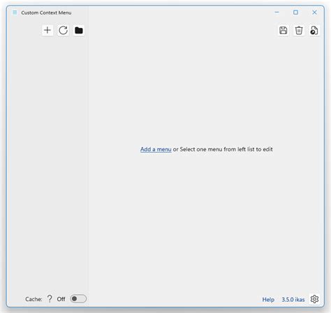 custom context menu のダウンロードと使い方 k本的に無料ソフト・フリーソフト