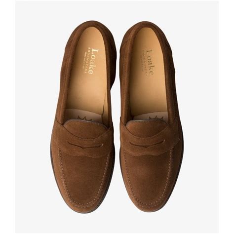 Loake Eton 6395 Rudos Spalvos Penny Loaferiai Seva The Gentleman