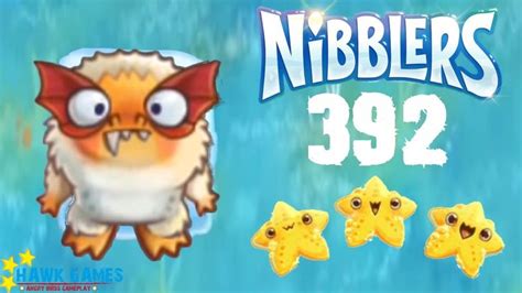 Fruit Nibblers 3 Stars Walkthrough Level 392 Hawks Game Cute Characters Matching Games