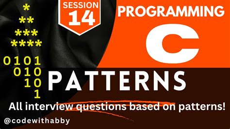 Session 14 C Programming Pattern Based Interview And Real Time