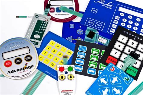 Design Ideas And Principles Of Industrial HMI Overlays Membrane