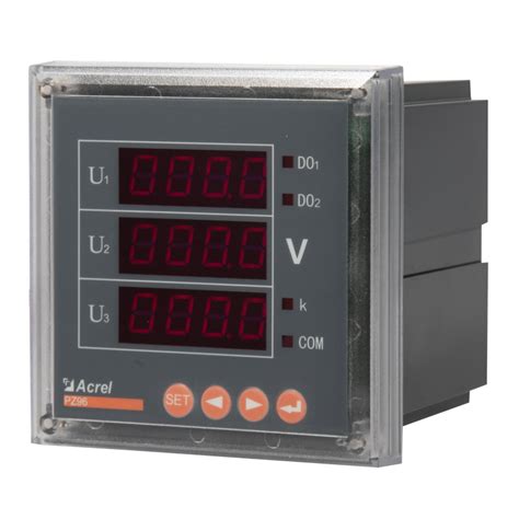 Acrel Pz96 Av3j Smart Three Phase Ac Voltage Programmable Meter With