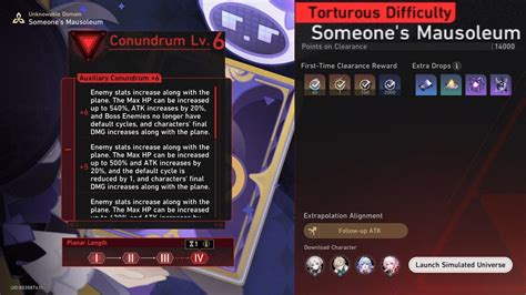 Someones Mausoleum Conundrum Lv 6 Unknowable Domain Honkai Star Rail Youtube