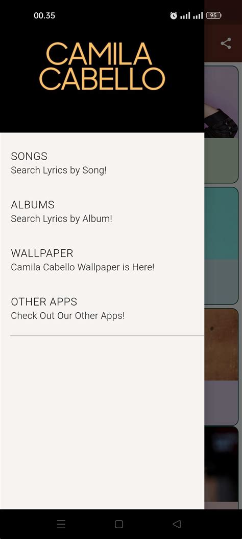 Camila Cabello Lyrics Apk Download For Android Latest Version