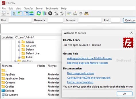 How To Install Filezilla Client On Windows Knowledgebase Doroyal