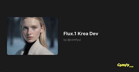 Flux1 Krea Dev Comfyui Workflow