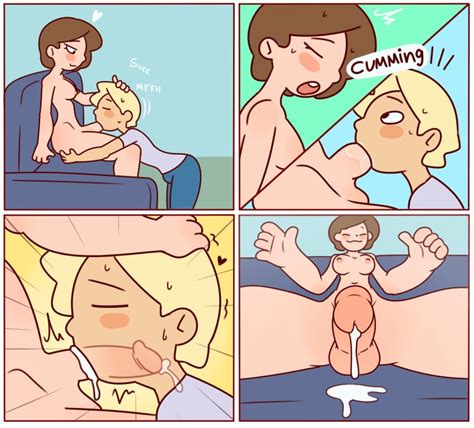 Rule 34 1boy 1futa 4koma Blonde Hair Breasts Brown Hair Coach Comic