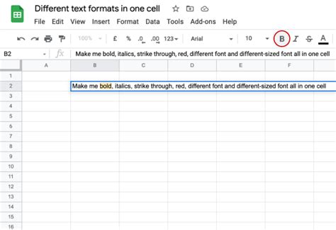 How to format cells in Google Sheets - Sheetgo Blog