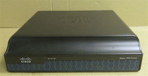 Cisco 1941 K9 1900 Series Integrated Services Gigabit Router 2u Ipbasek9