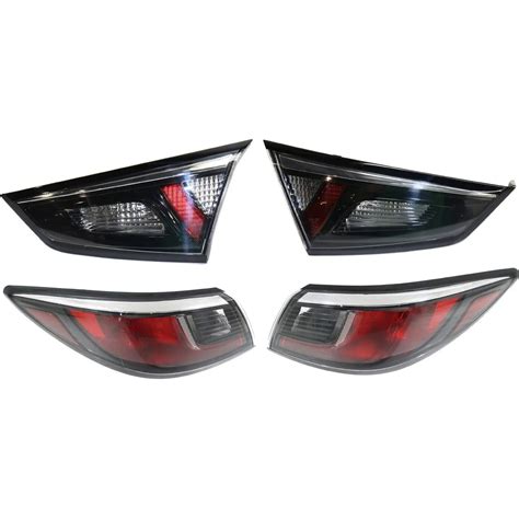 Tail Lights For 16 20 Toyota Yaris 2016 Ia L R Inner Outer Clearreds