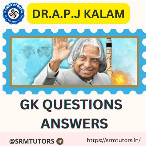 Drapj Abdul Kalam Gk Bits In Telugu Gk Questions And Answers About