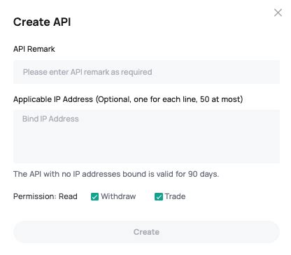 What S API How To Set It Up And Extend Its Validity Period CoinEx